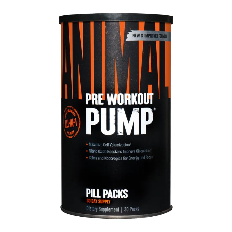 UNIVERSAL ANIMAL Pre-Workout Pump - 30 Packs - VHG Depot