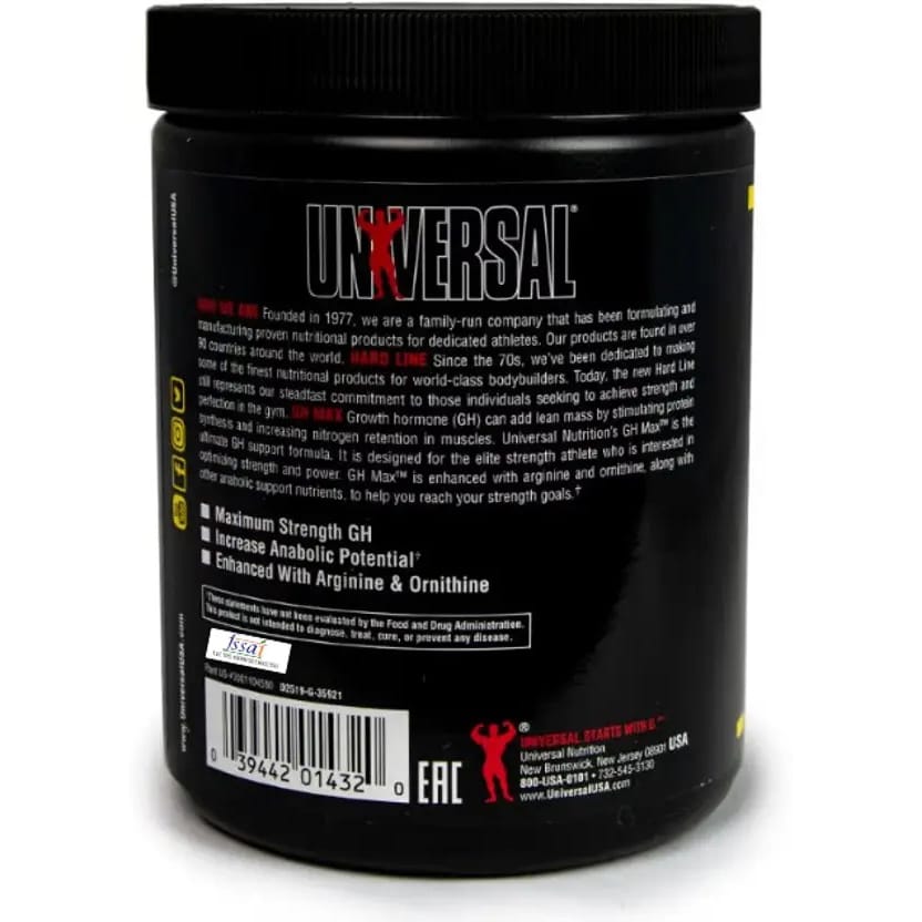 UNIVERSAL GH MAX - 180 Tablets - VHG Depot
