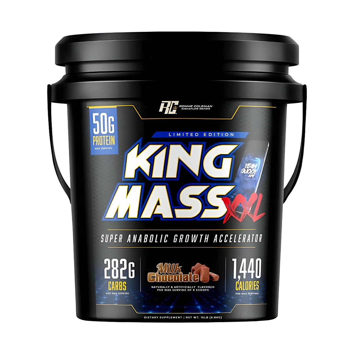 RONNIE COLEMAN (RC) King Mass XXL - 10kg | Milk Chocolate - VHG Depot